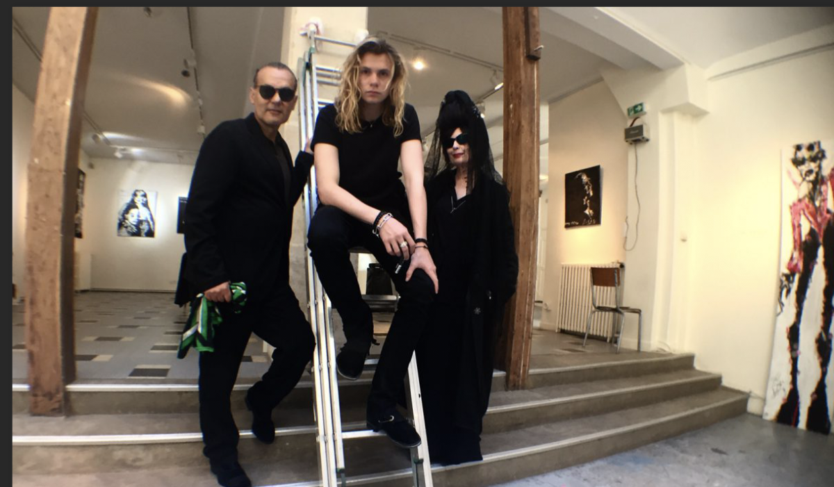 19 year old artist, Julien Sitruk and his ten year retrospective solo ...