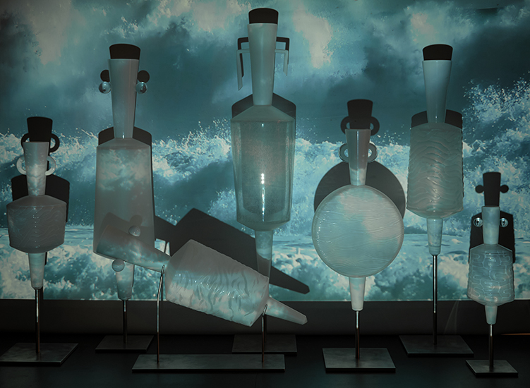 The artist and sculptor, Antoine Pierini, was invited to exhibit ...