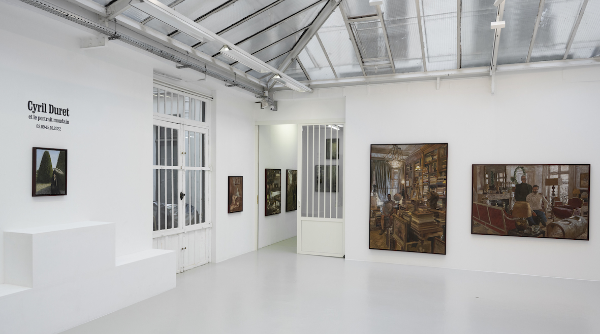 Cyril Duret exhibition at Loeve and Co Marais ‘le portrait mondain ...