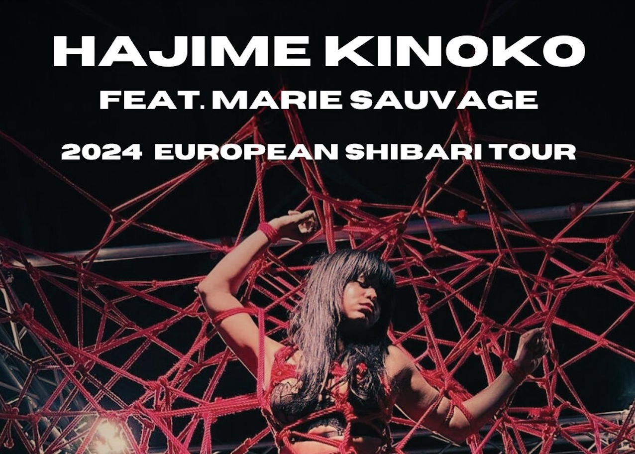 Hajime Kinoko returns to Paris featuring Marie Sauvage on the 2024 European Shibari Tour – A ...